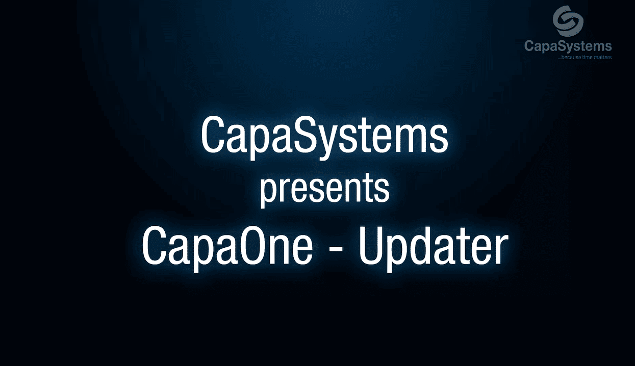 Technical Blog | Introducing CapaOne Updater | CapaSystems