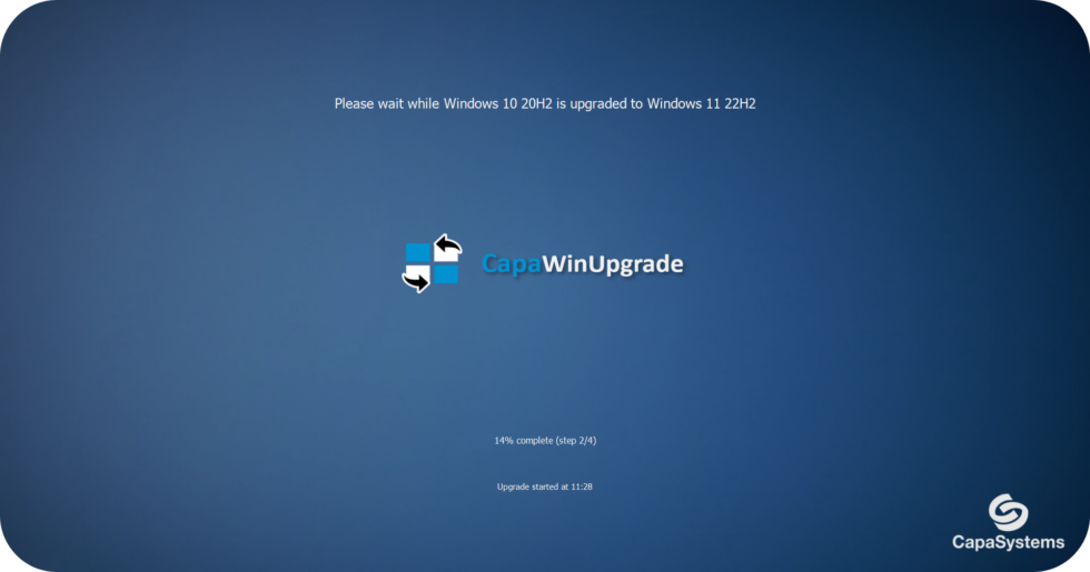 Windows 11 in-place upgrade stuck | Blog post | CapaSystems